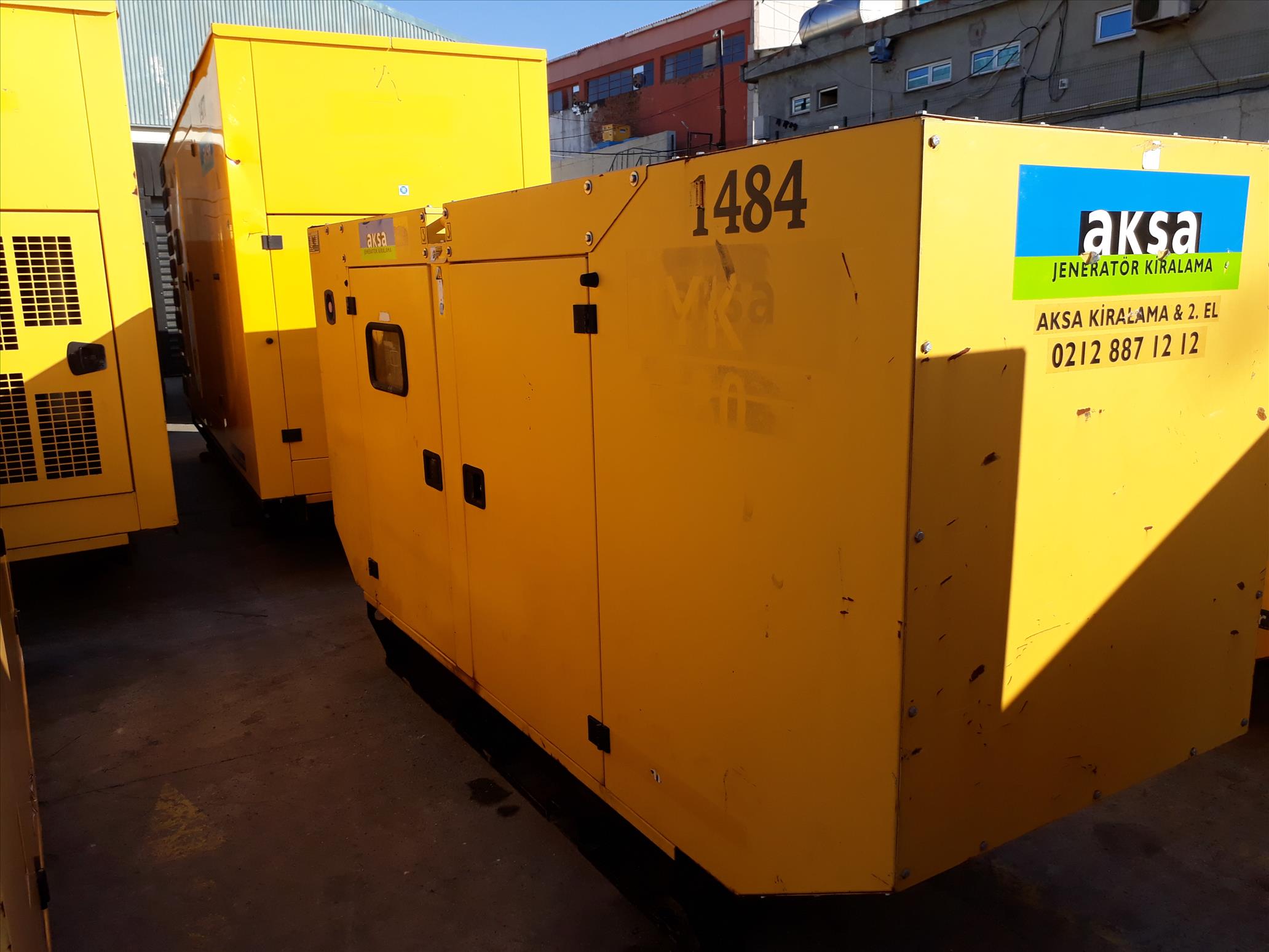 Aksa APD 110 C kVA, Cummins Engine, 2011 Model, 2.459 Hou