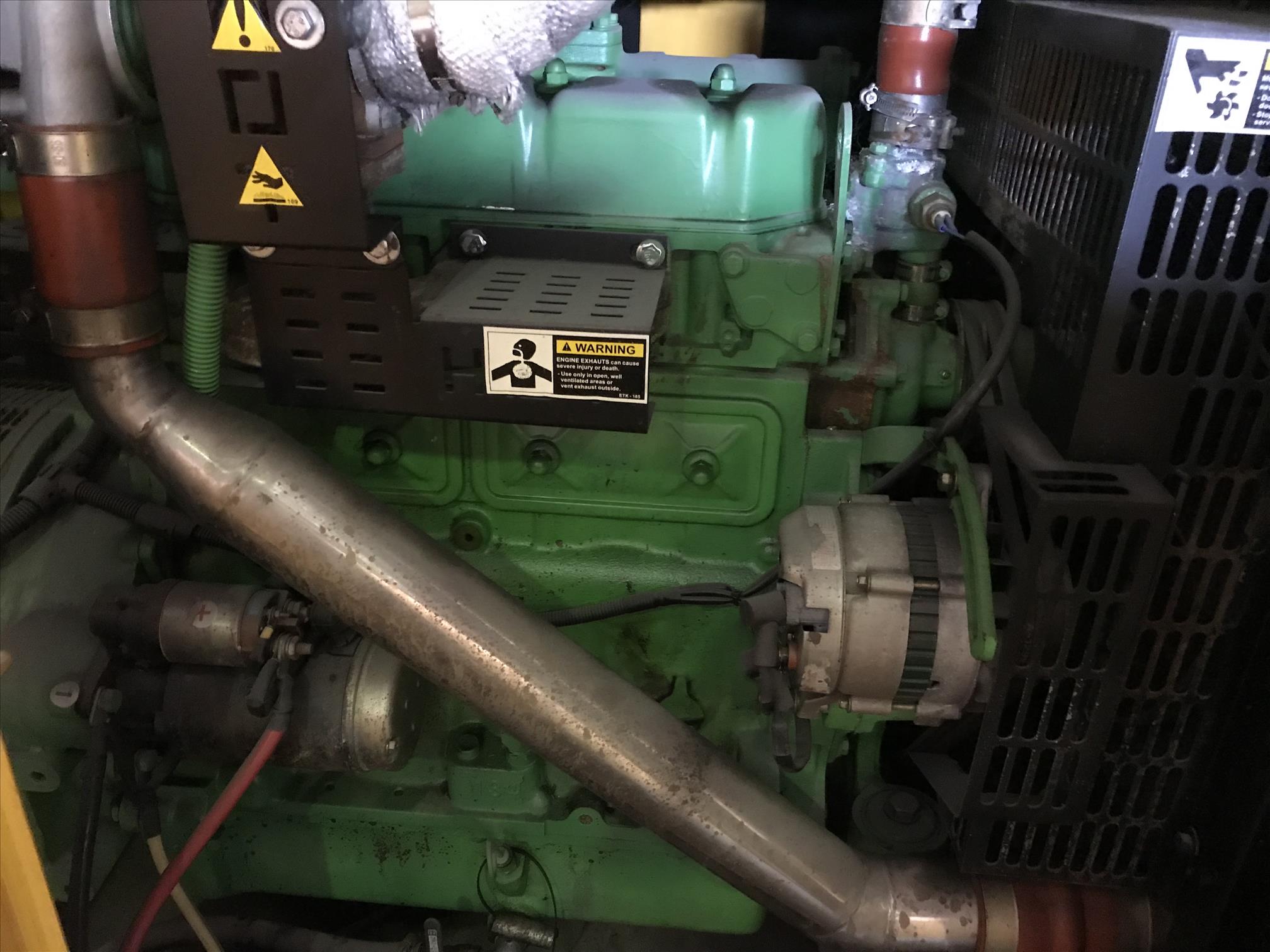 Aksa APD 90 kVA, Aksa Engine, 2009 Model, 1.039 Hours, Ca